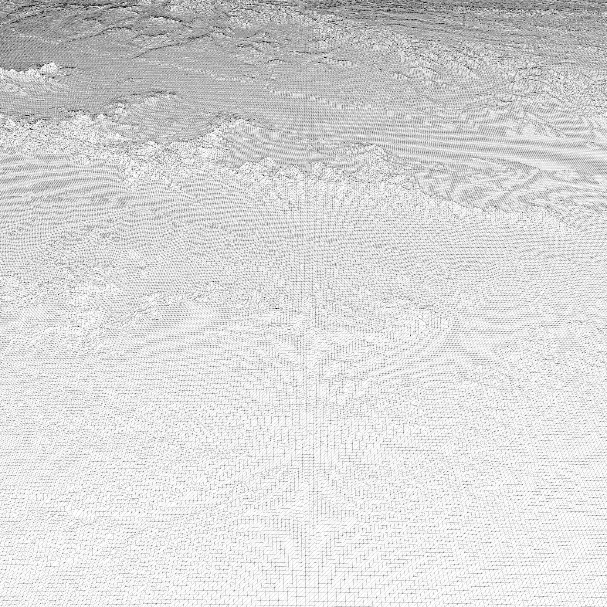 Nebraska Topographic Map Stl Model by Shustrik