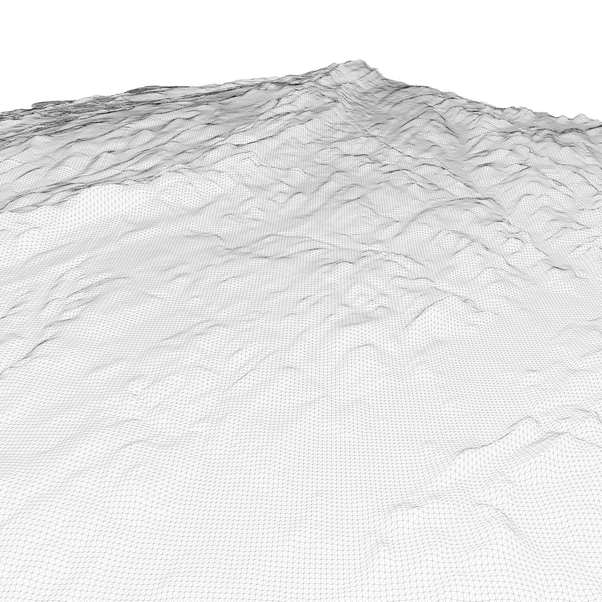 New Jersey Topographic Map Stl Model by Shustrik