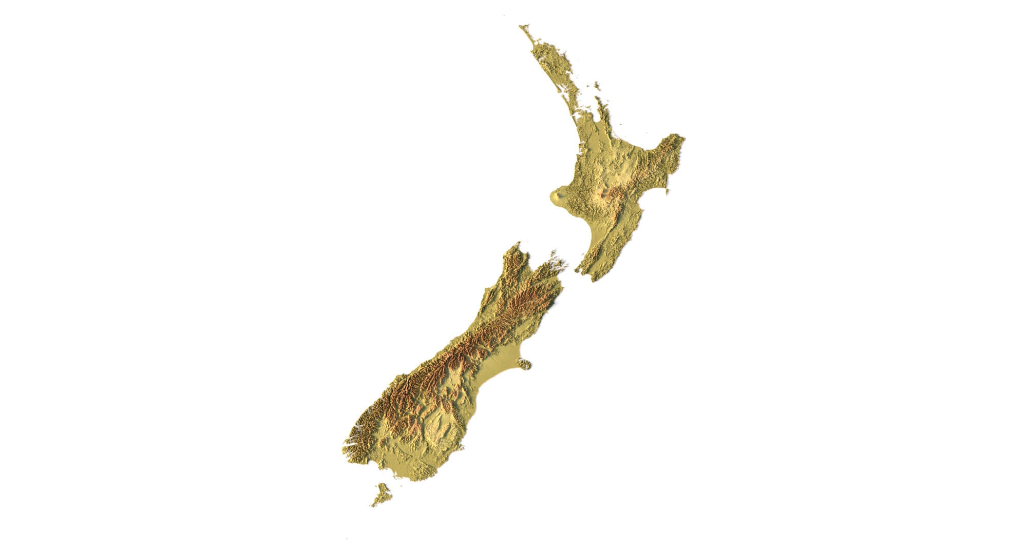 New Zealand Stl - 3D Print Model by Shustrik