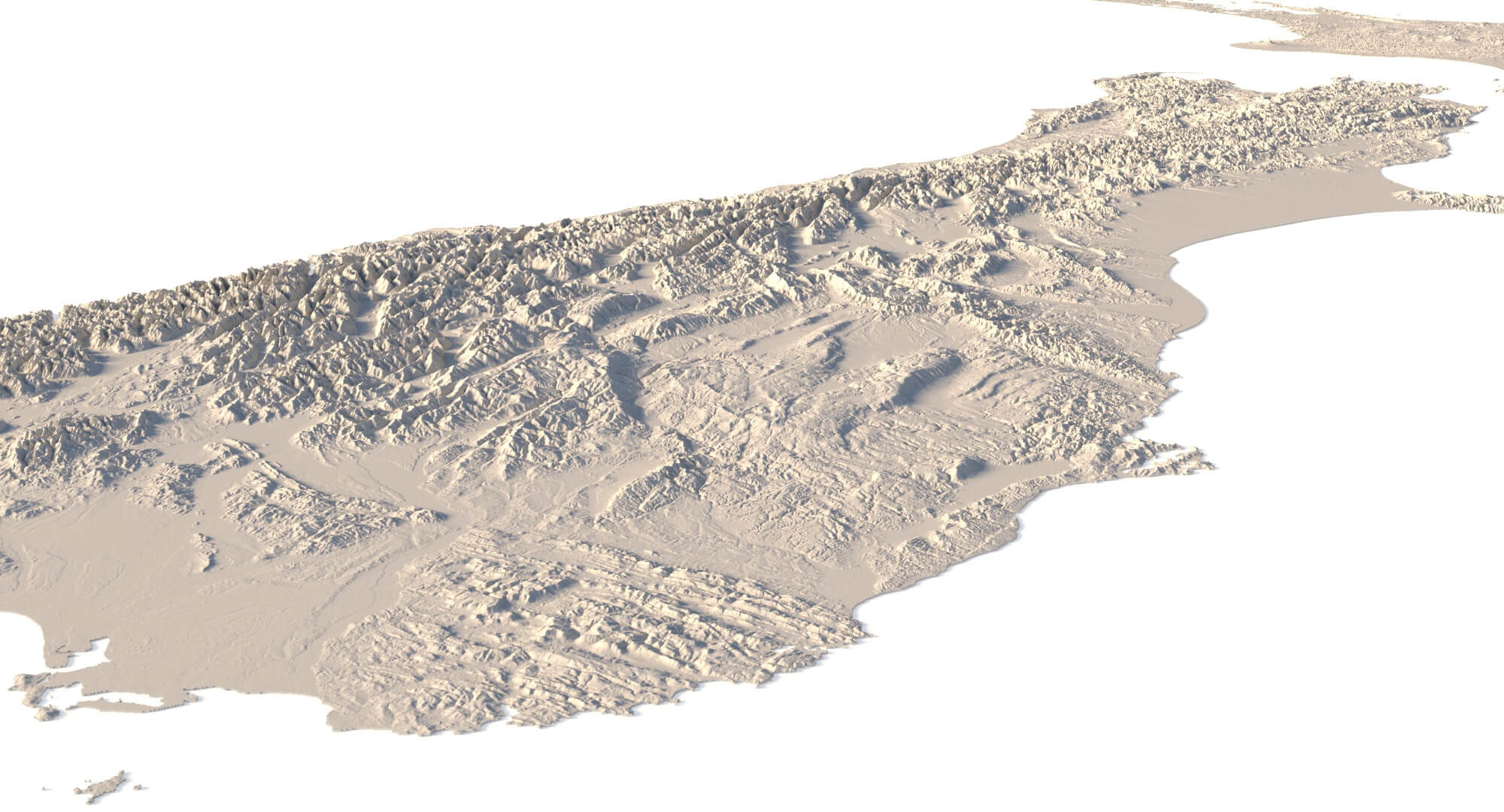 New Zealand Stl - 3D Print Model by Shustrik