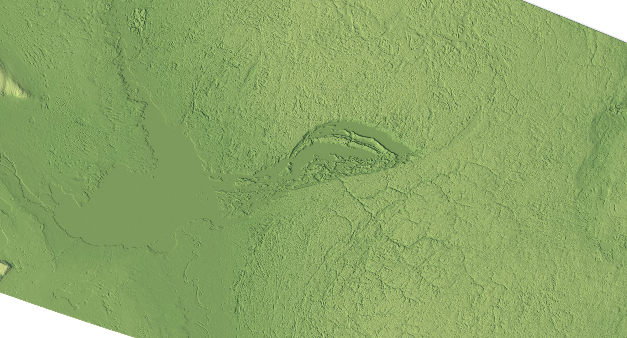 Northwest Territories Terrain 3D Map by Shustrik