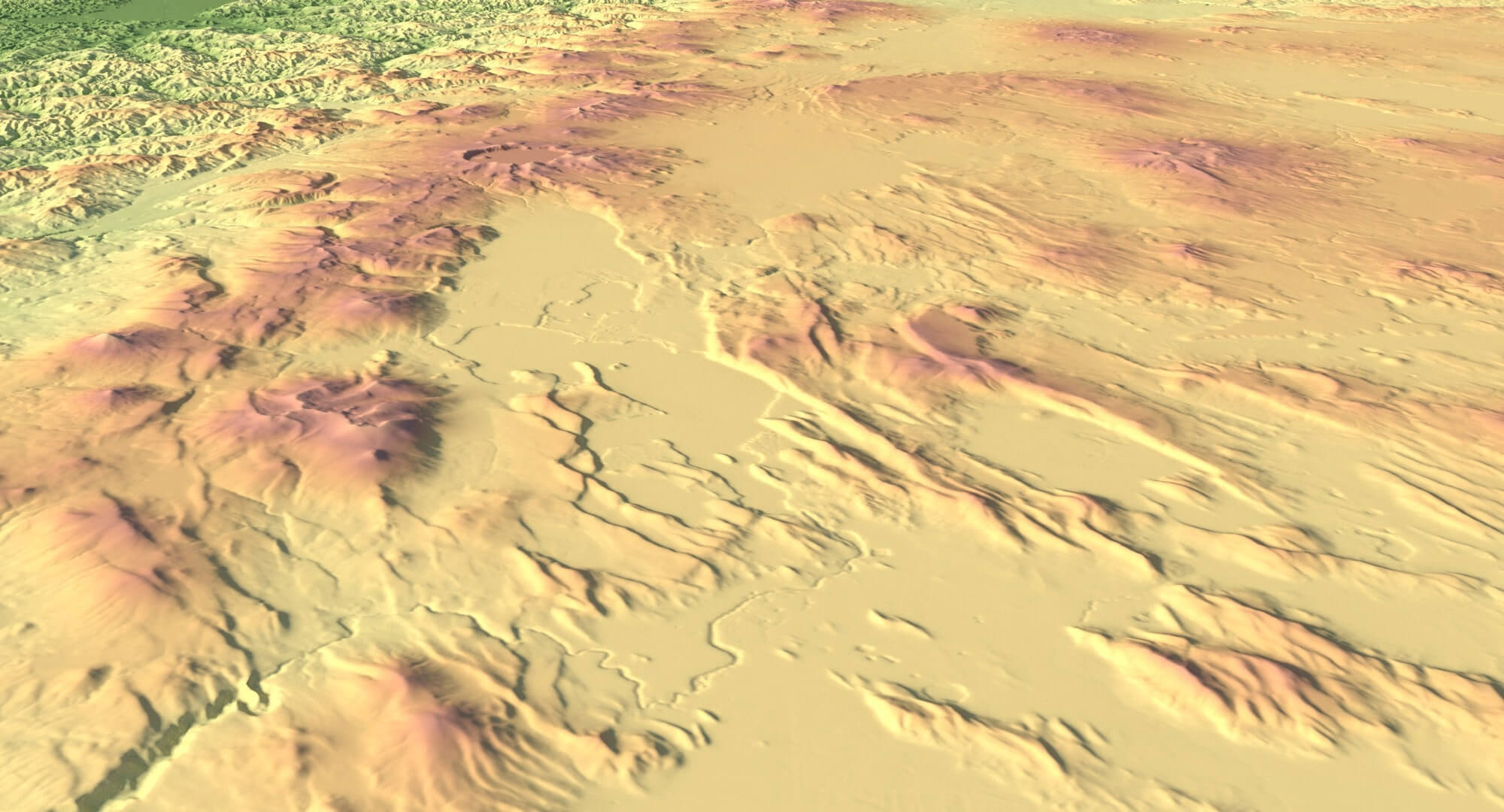 Oregon State Terrain 3D Map by Shustrik