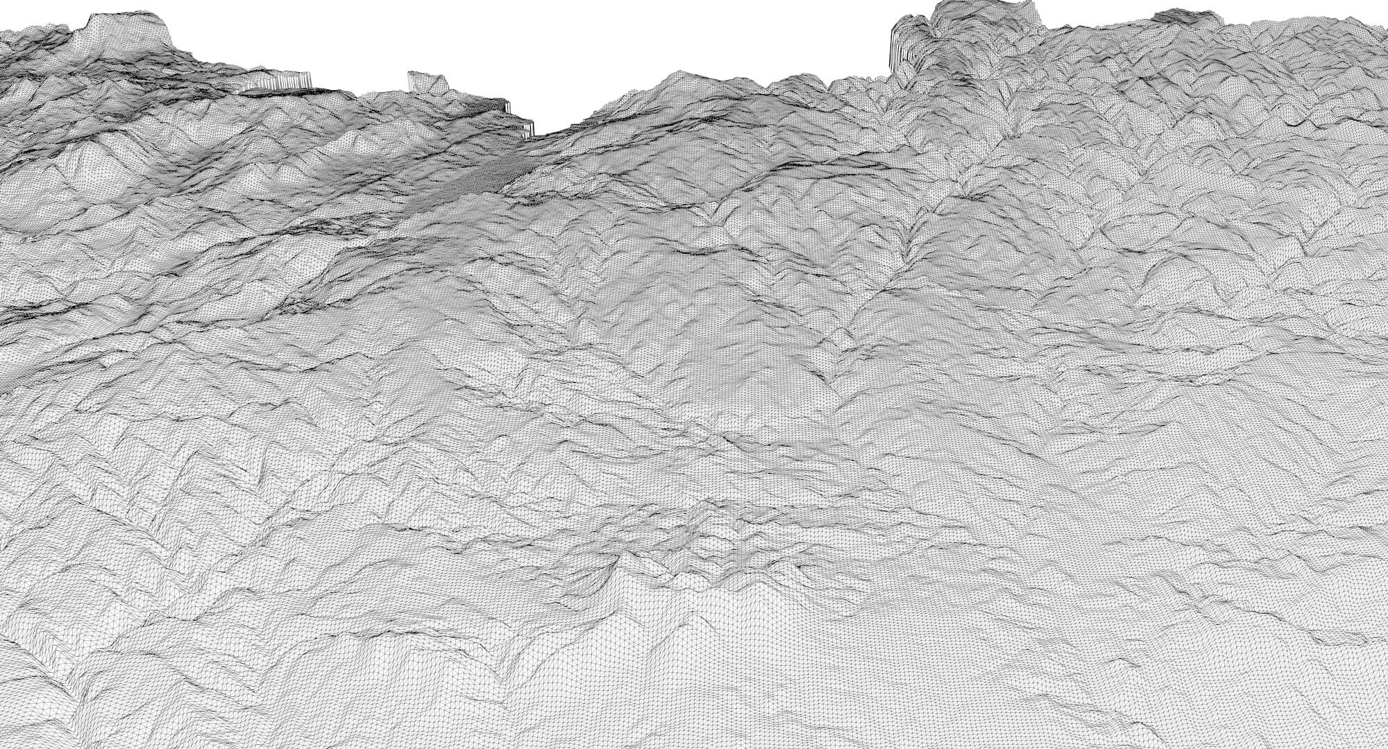 Portugal Terrain for CNC, Printing and Design - 3D Model by Shustrik