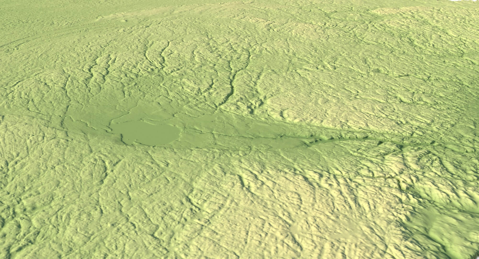 Quebec Terrain 3D Model 3D Map by Shustrik