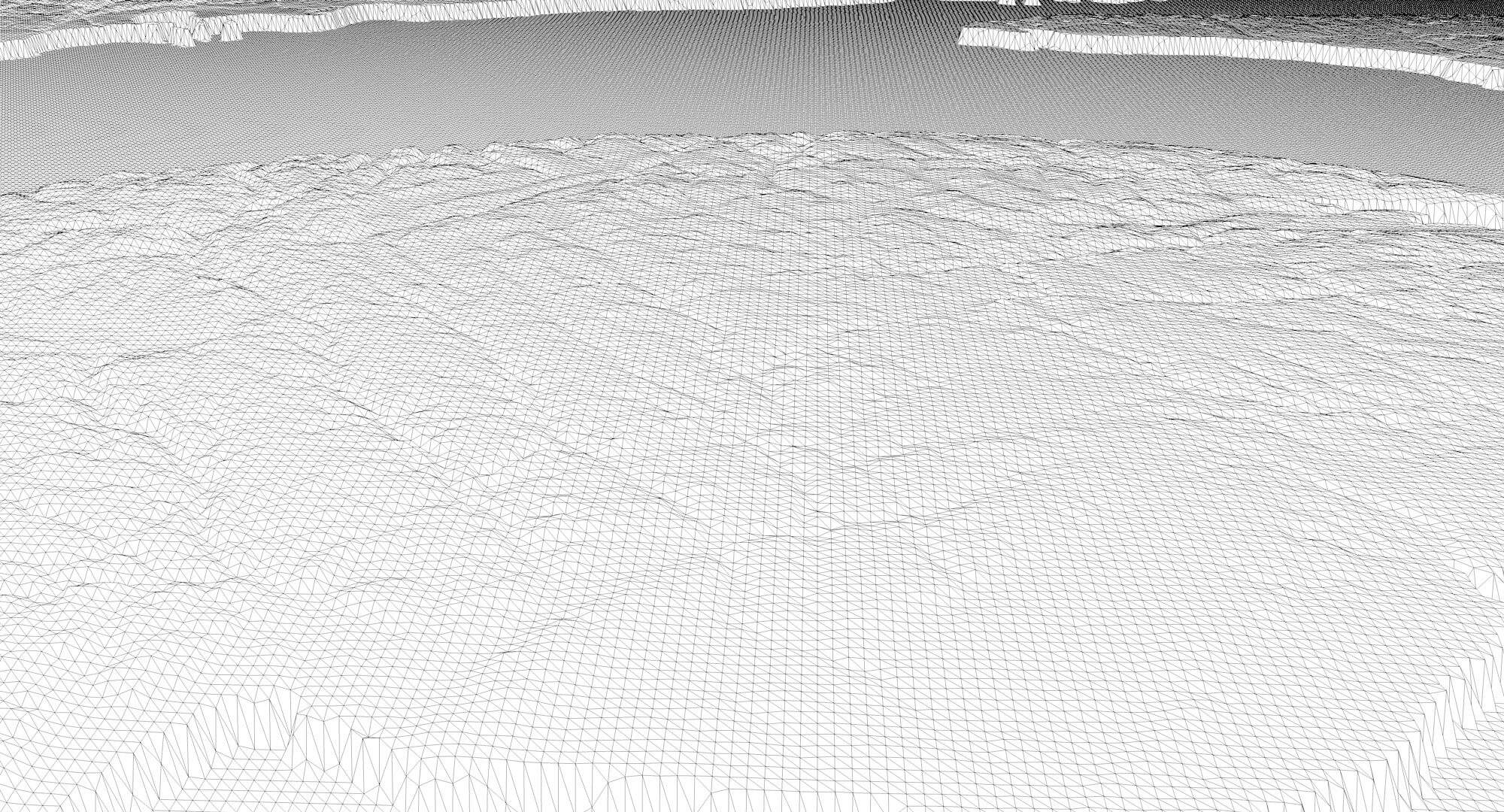 Quebec Terrain 3D Model 3D Map by Shustrik