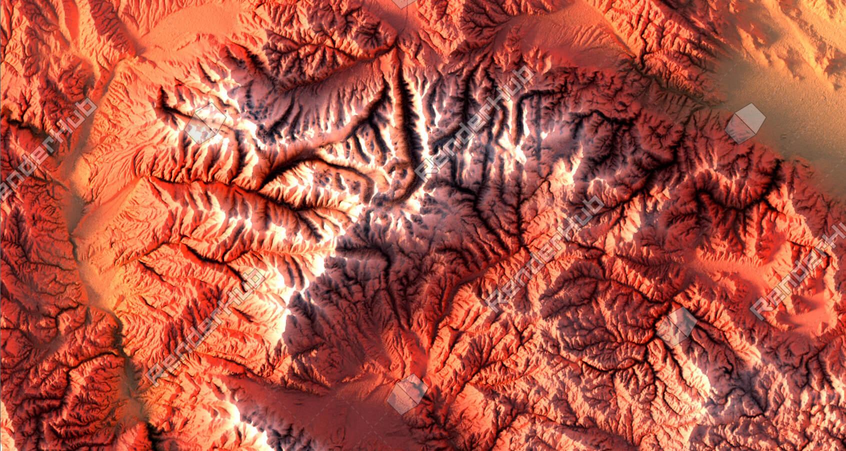 Relief Map of Bulgaria - Stock Image by Shustrik