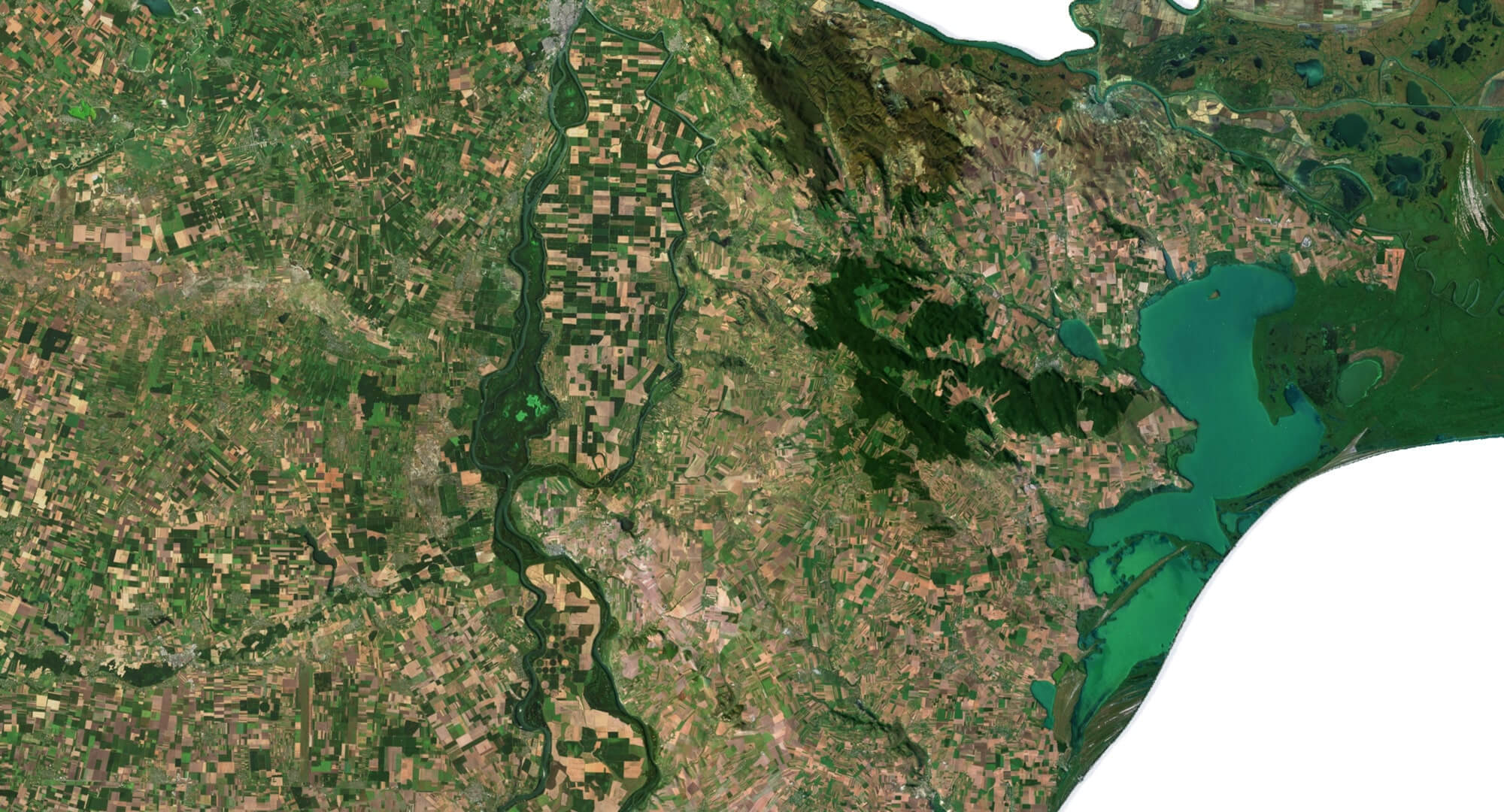 Romania Terrain 3D Map by Shustrik