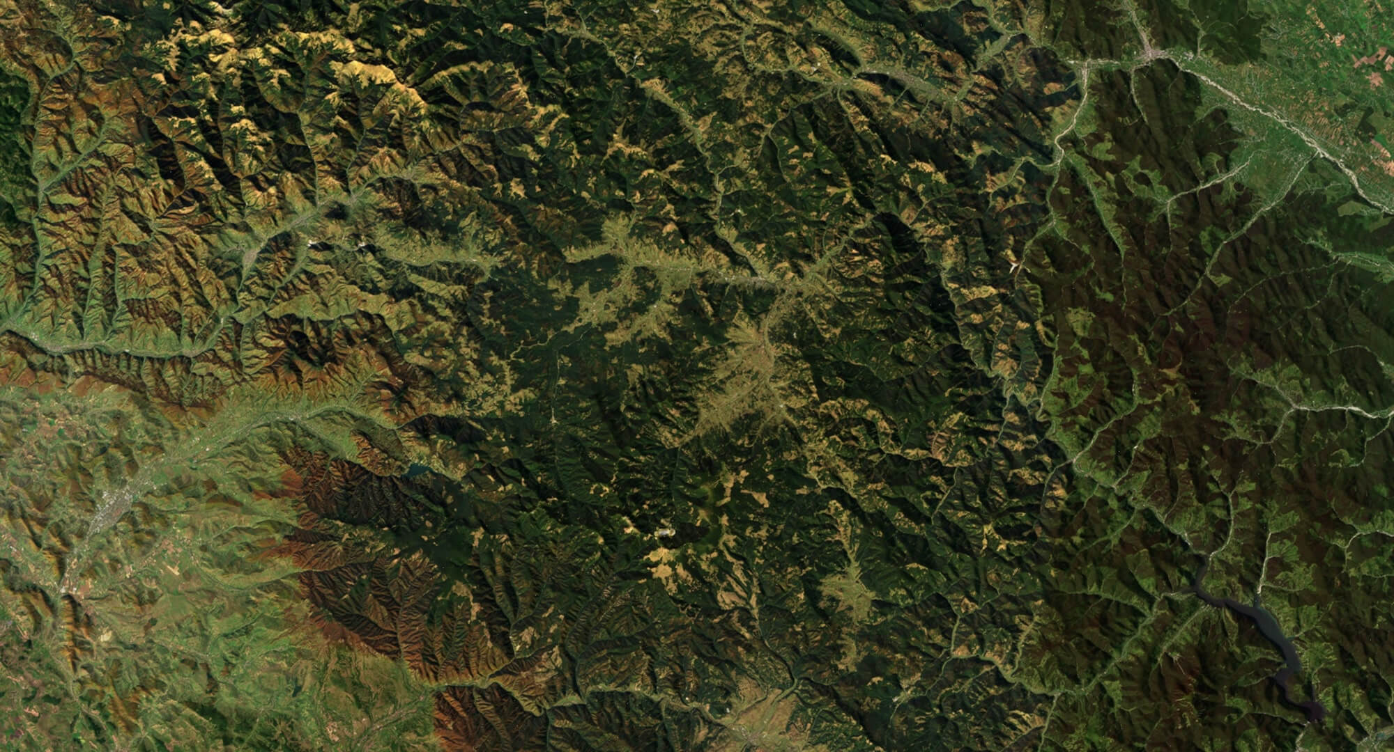 Romania Terrain 3D Map by Shustrik