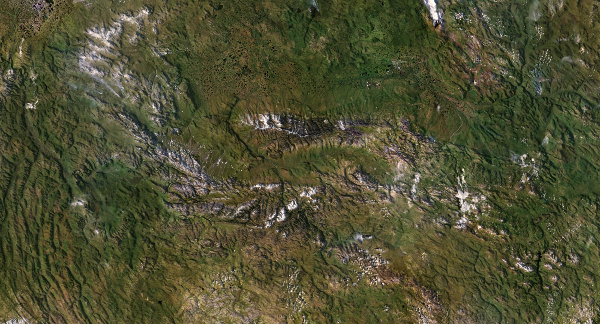 Russian Federation Terrain 3D Map by Shustrik