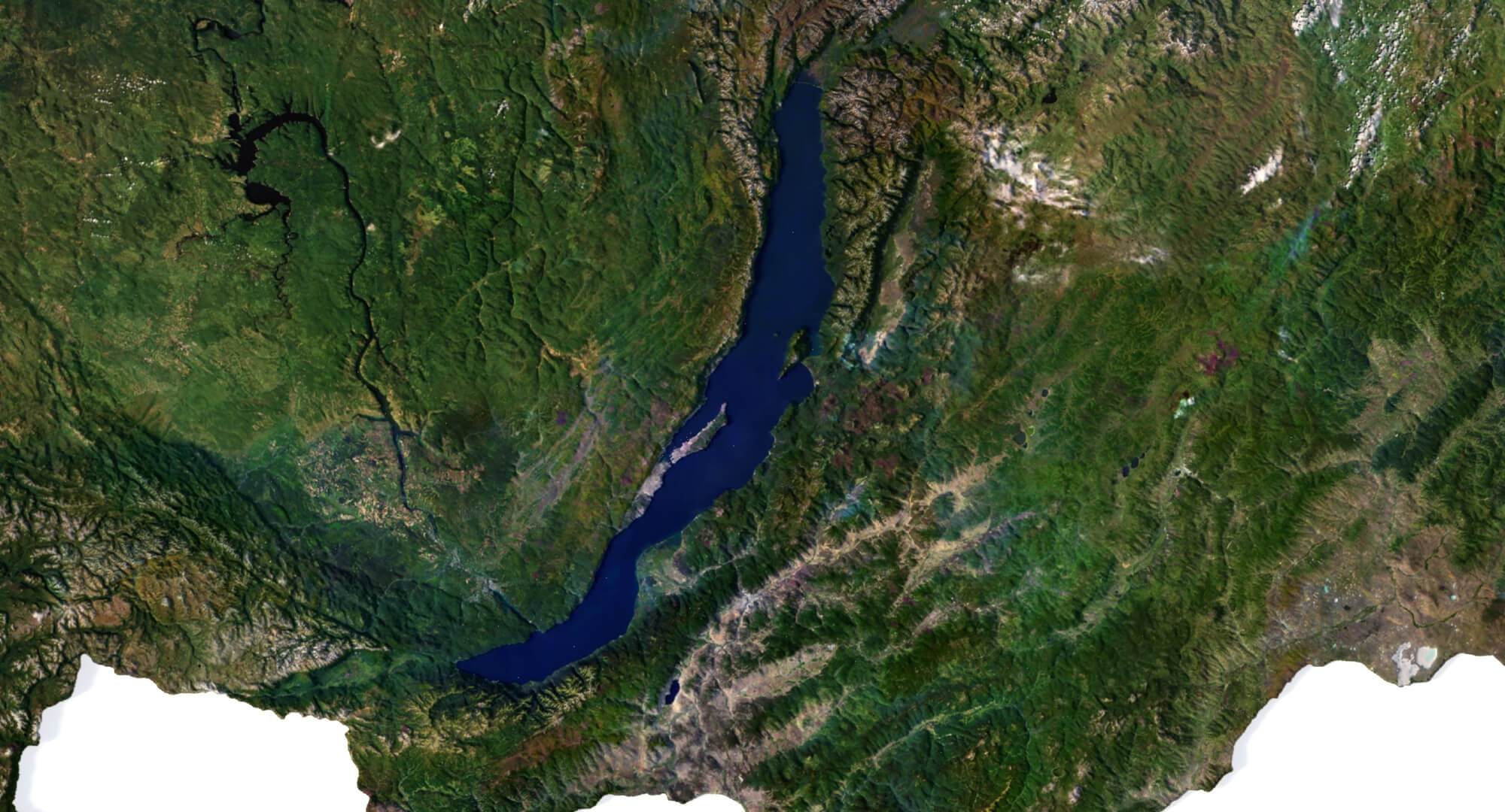 Russian Federation Terrain 3D Map by Shustrik