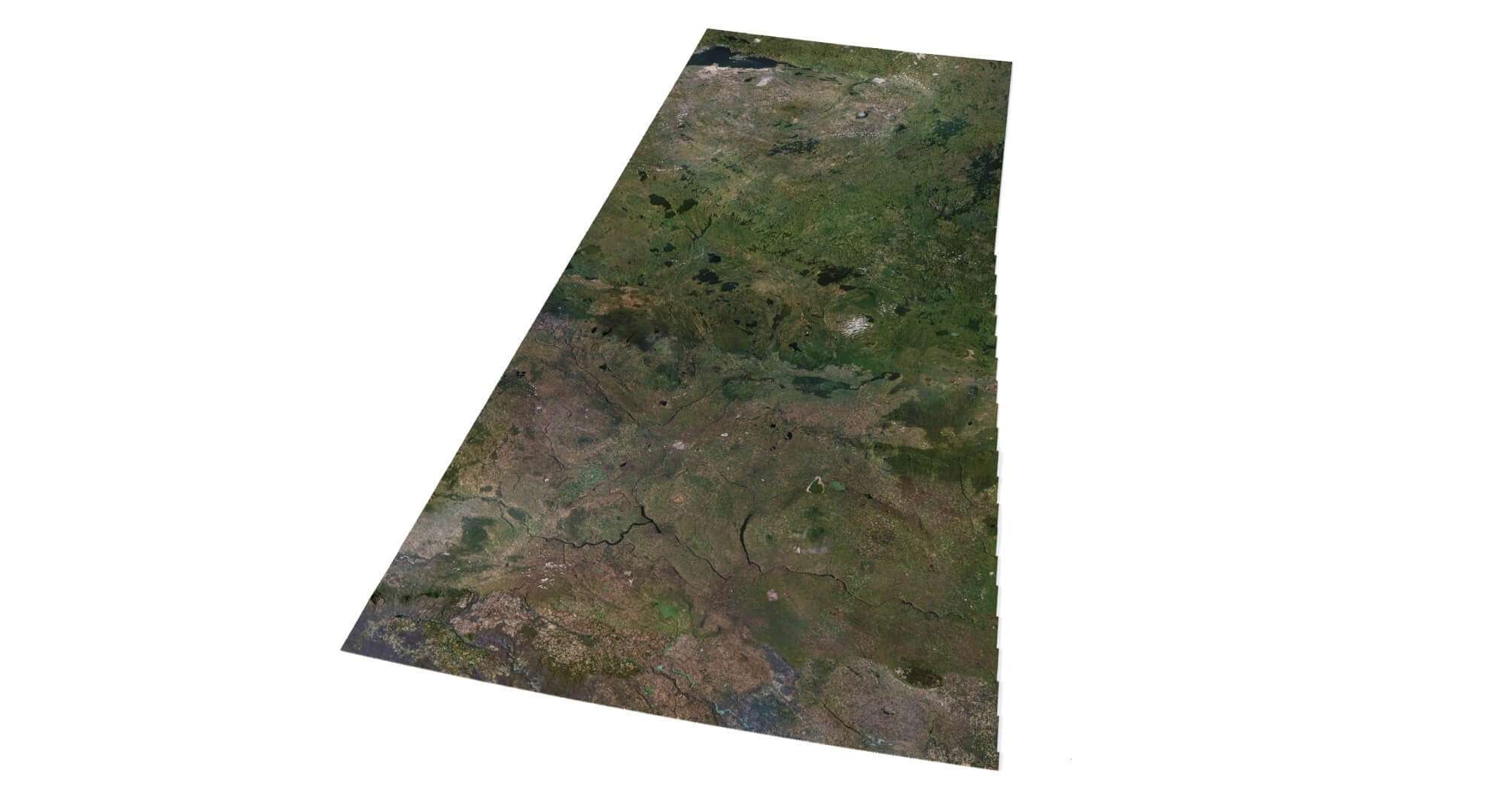 Saskatchewan Terrain 3D Map by Shustrik