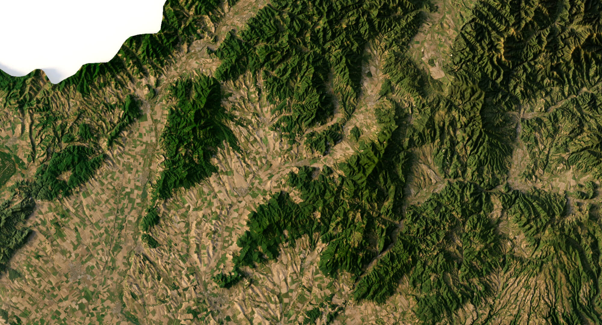 Slovakia Terrain - 3D Model by Shustrik
