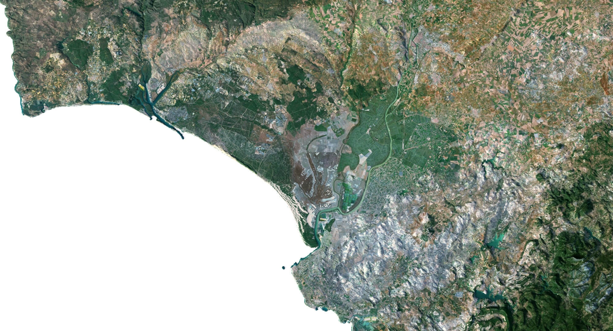 Spain Terrain 3D Map by Shustrik