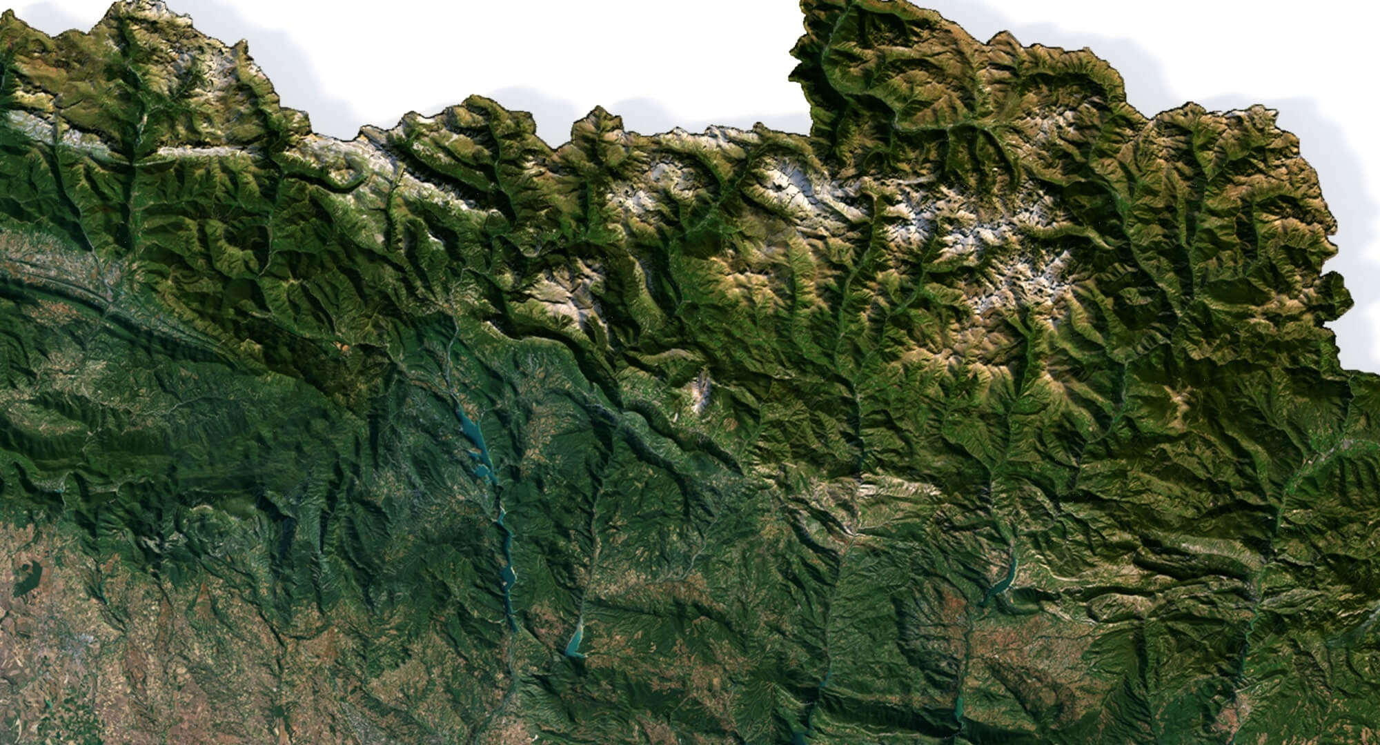 Spain Terrain 3D Map by Shustrik