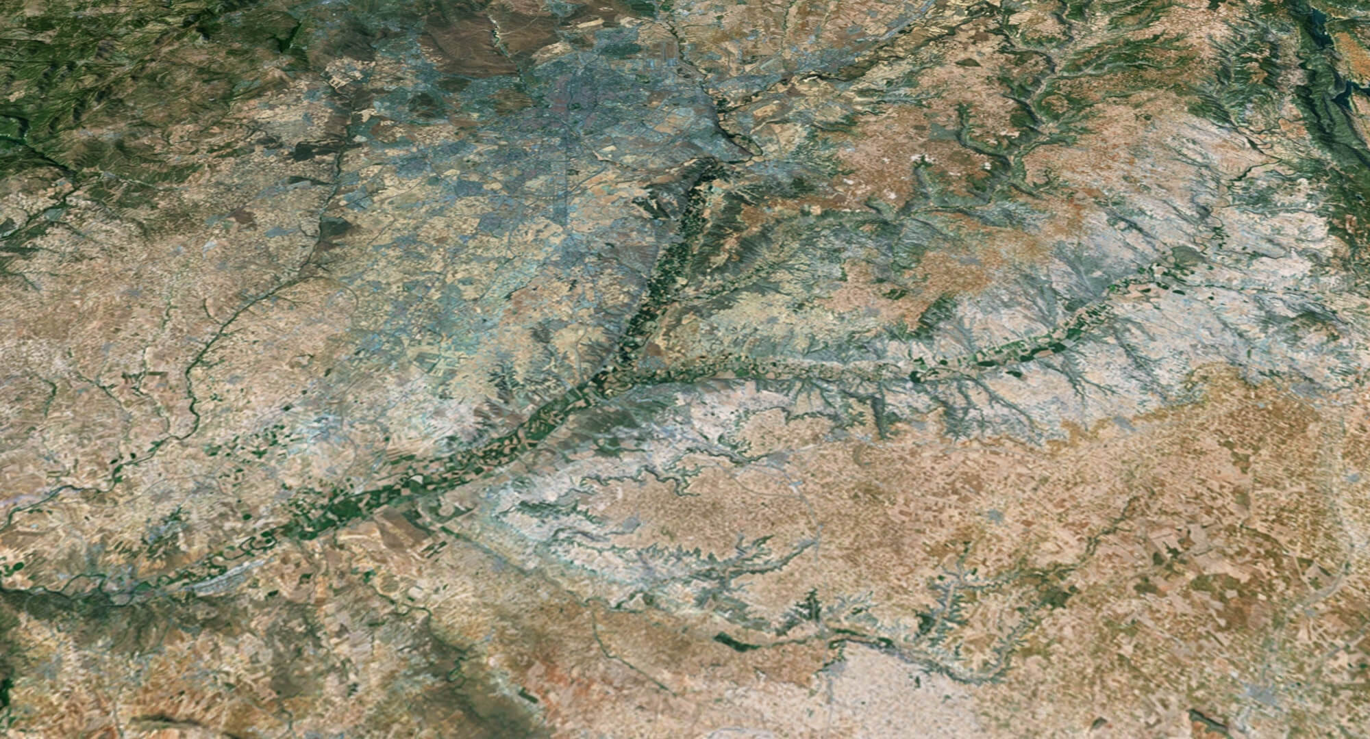 Spain Terrain 3D Map by Shustrik