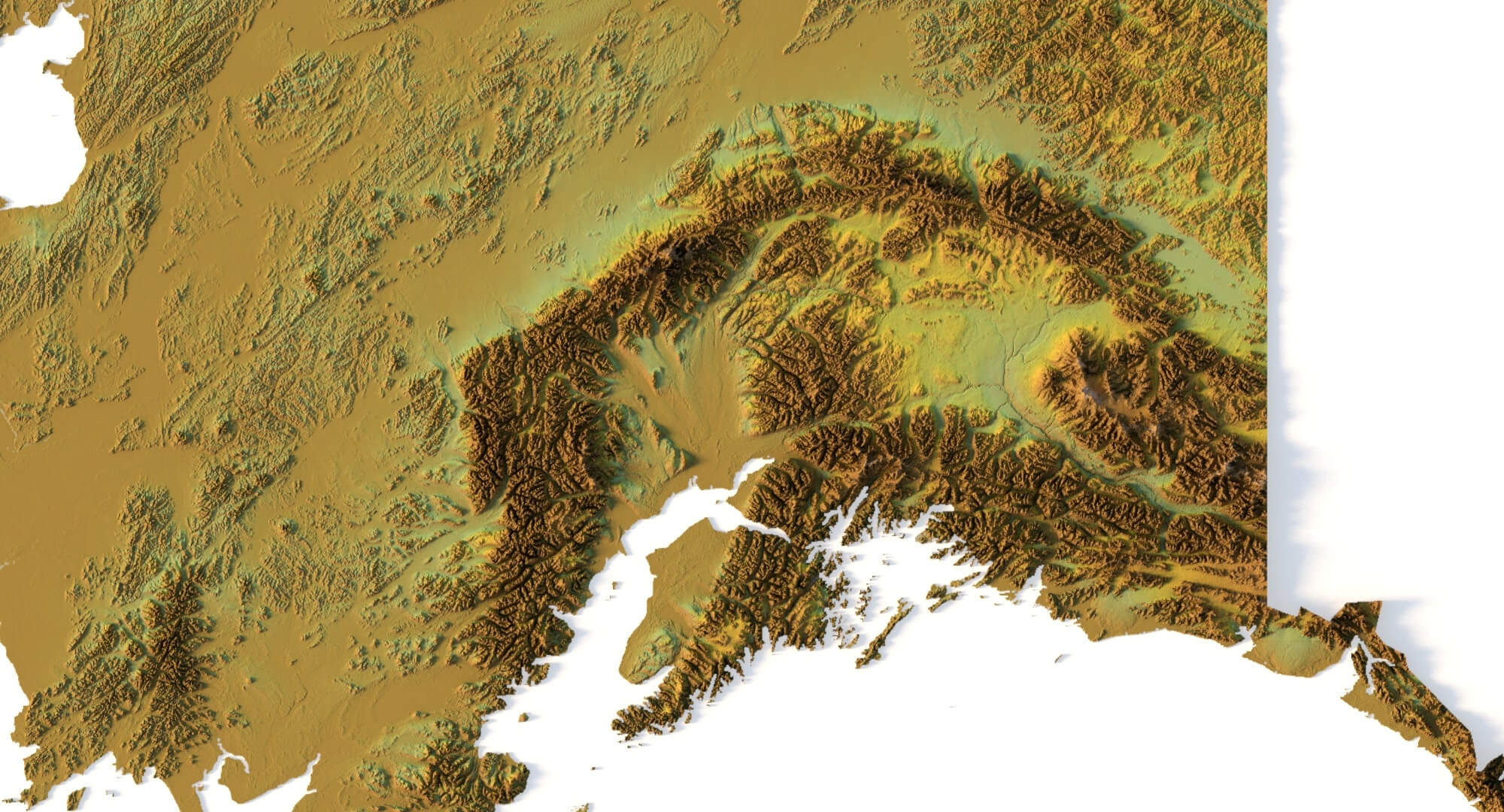 State of Alaska Stl Model by Shustrik