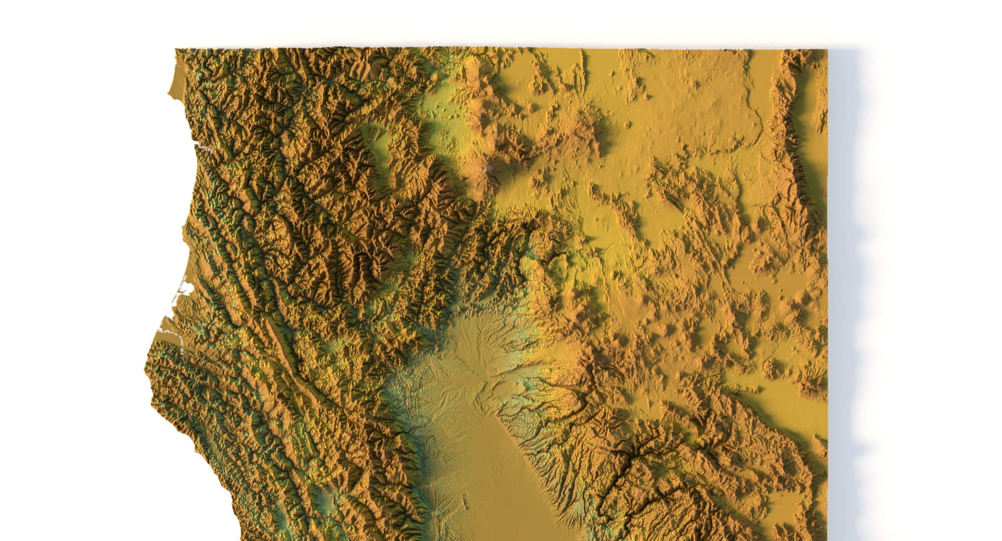 State of California Stl Model by Shustrik