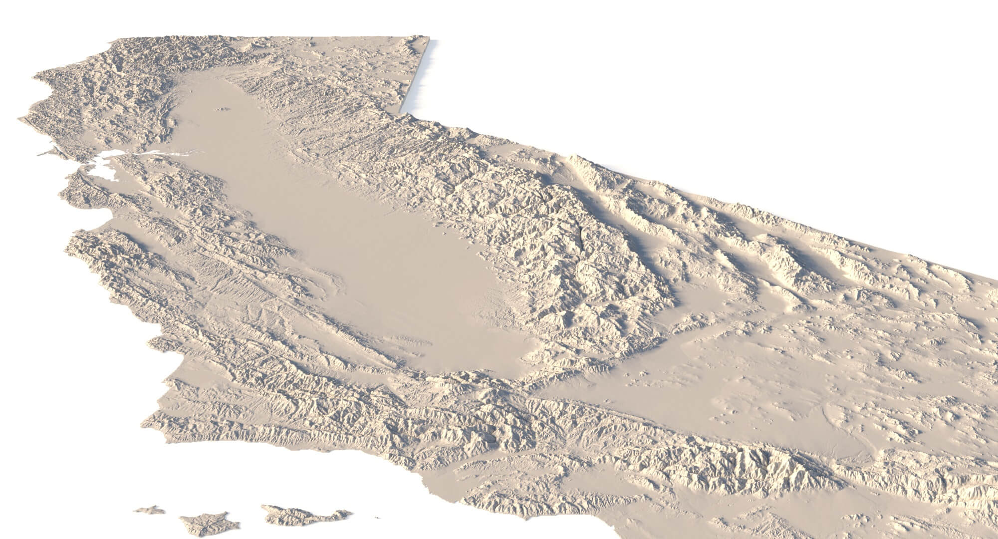 State of California Stl Model by Shustrik