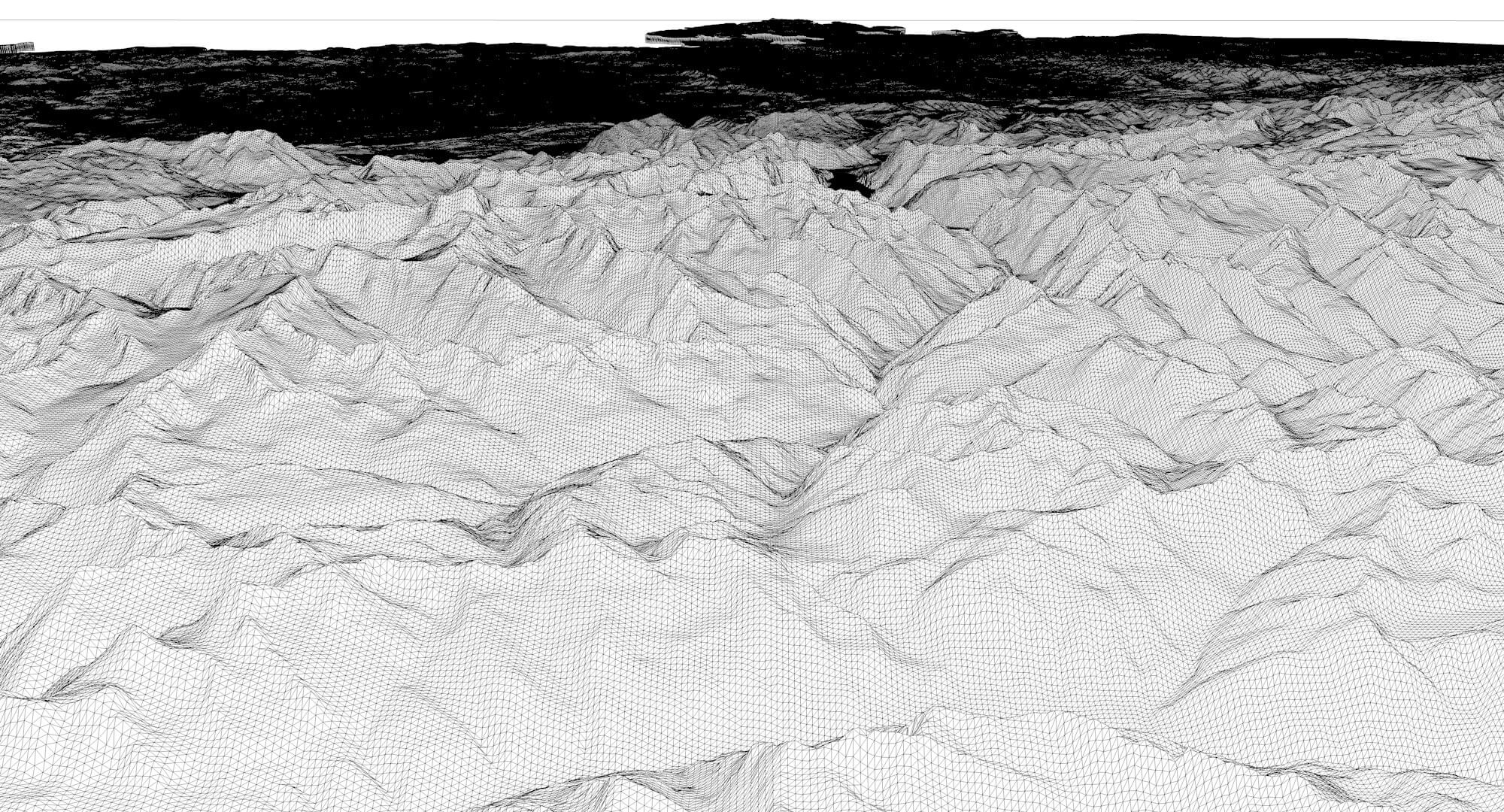Switzerland Terrain for CNC, Printing and Design - 3D Print Model by ...