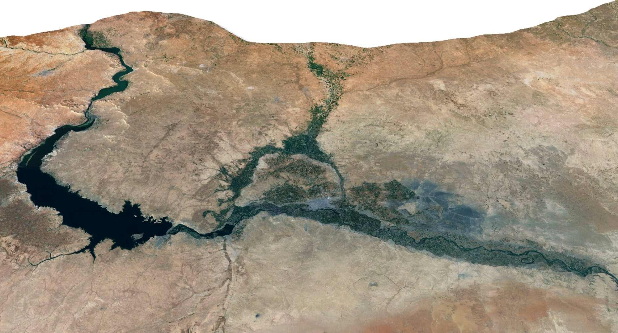 Syria Terrain 3D Map by Shustrik