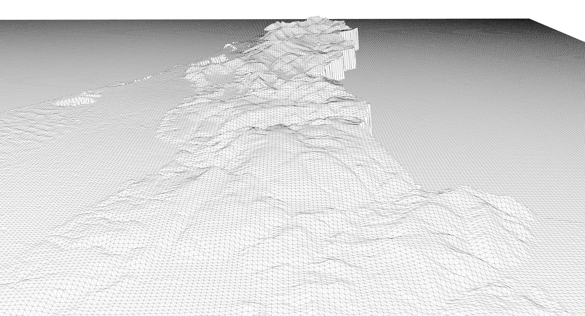 United Arab Emirates Terrain 3D Map by Shustrik