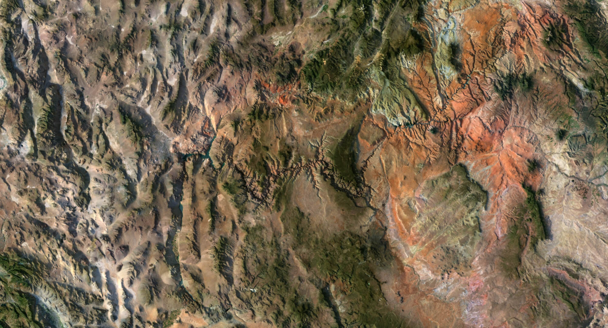 United States Terrain 3D Map by Shustrik