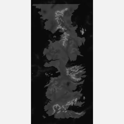 Heightmap Afghanistan