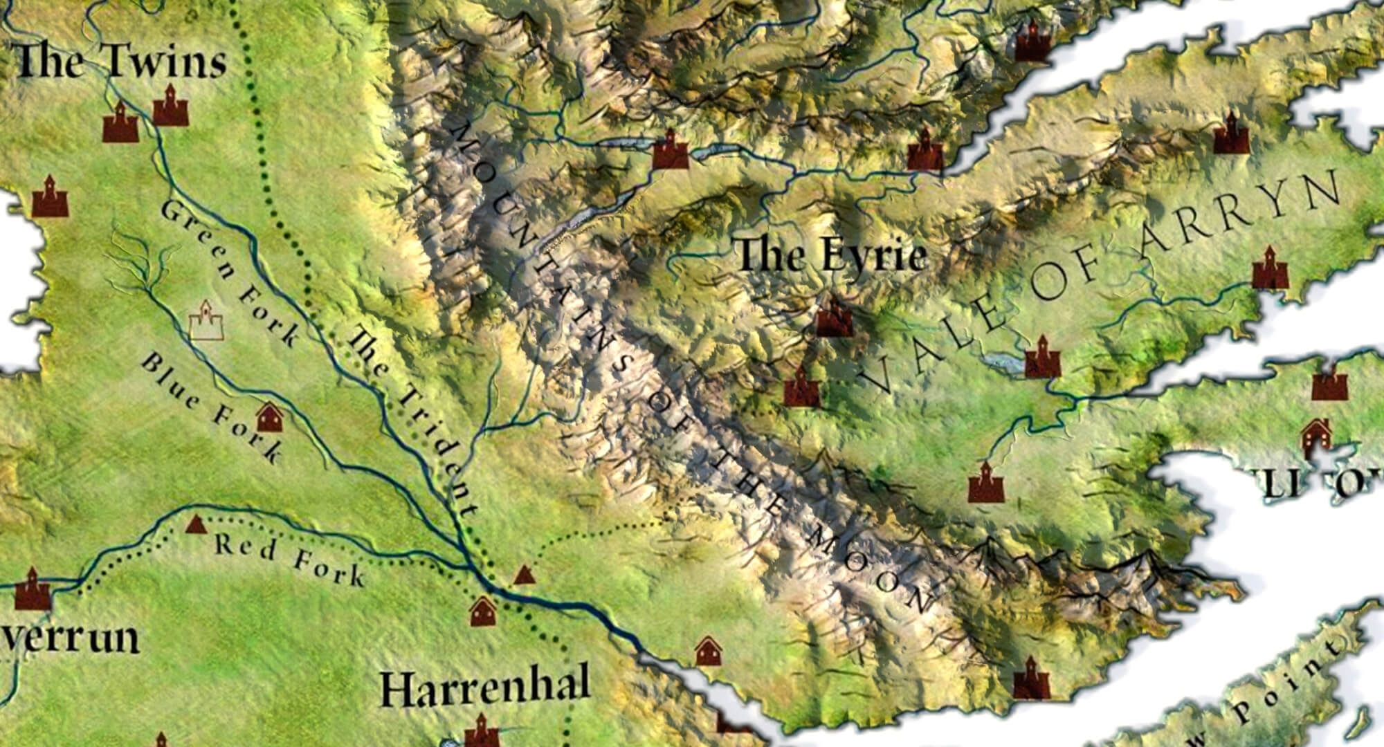 Westeros Map Terrain - 3D Model by Shustrik