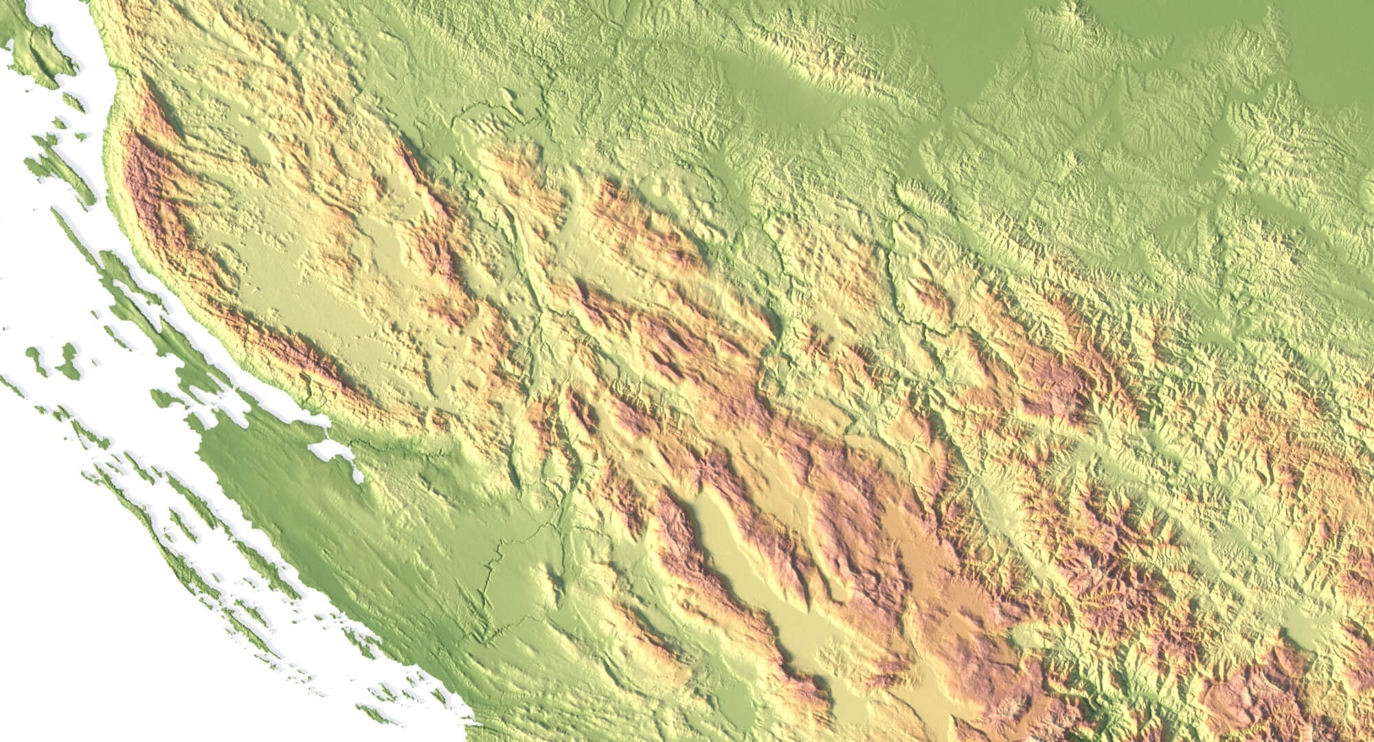 Yugoslavia Terrain Stl - 3D Print Model by Shustrik