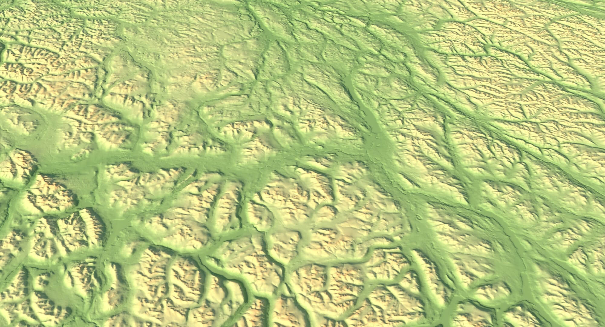 Yukon Terrain 3D Map by Shustrik
