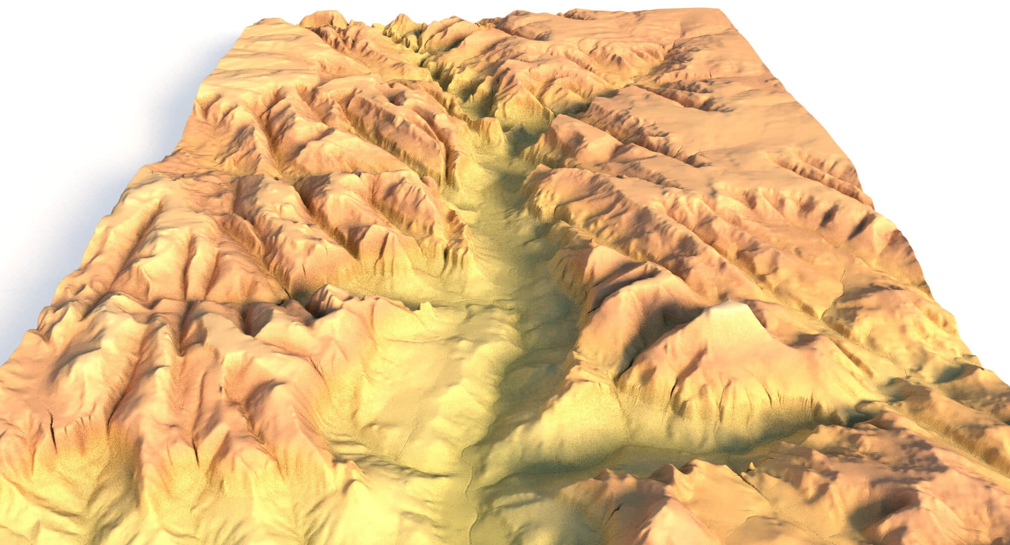 Zion Canyon Trail - 3D Model by Shustrik