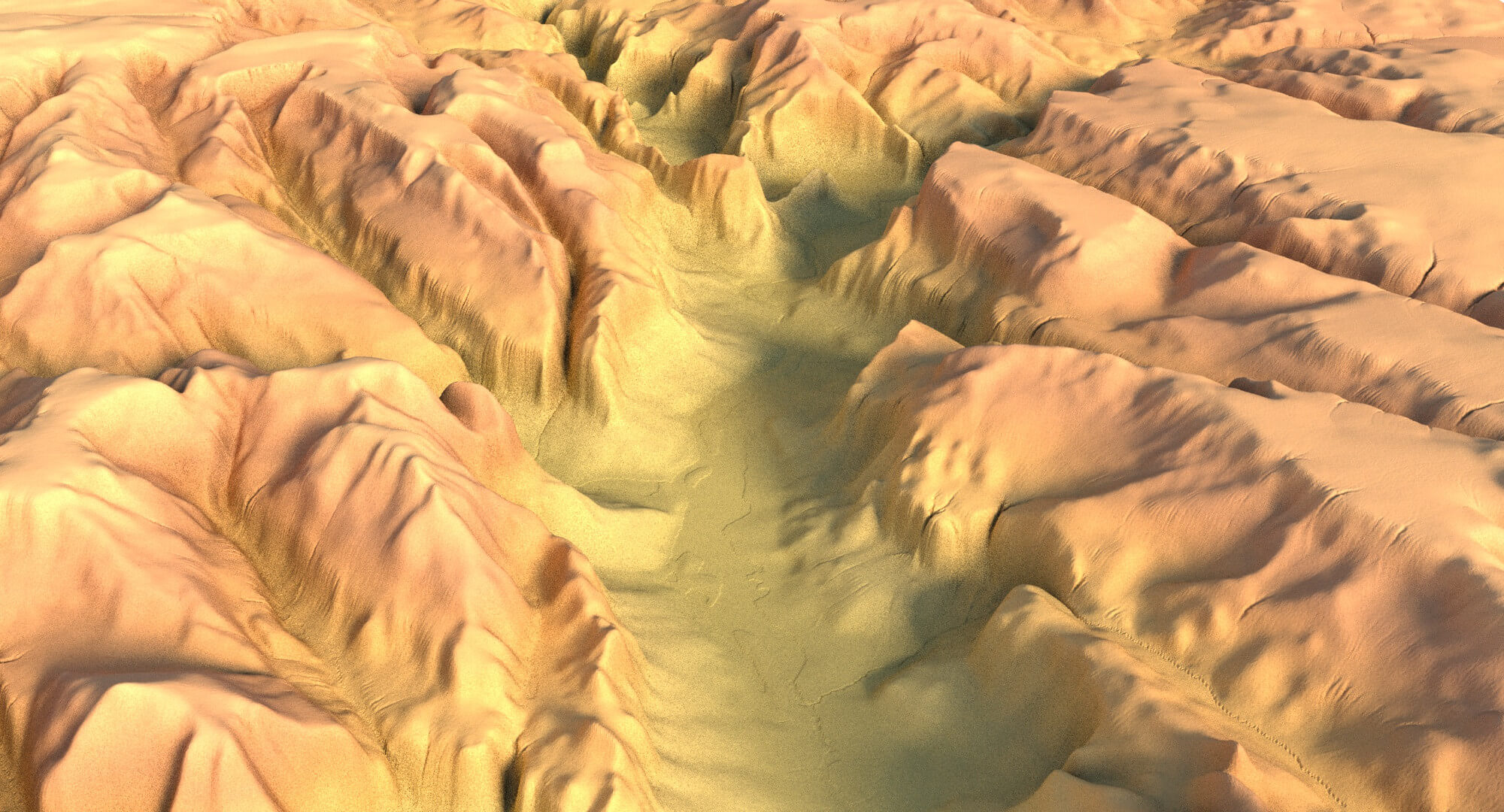 Zion Canyon Trail - 3D Model by Shustrik