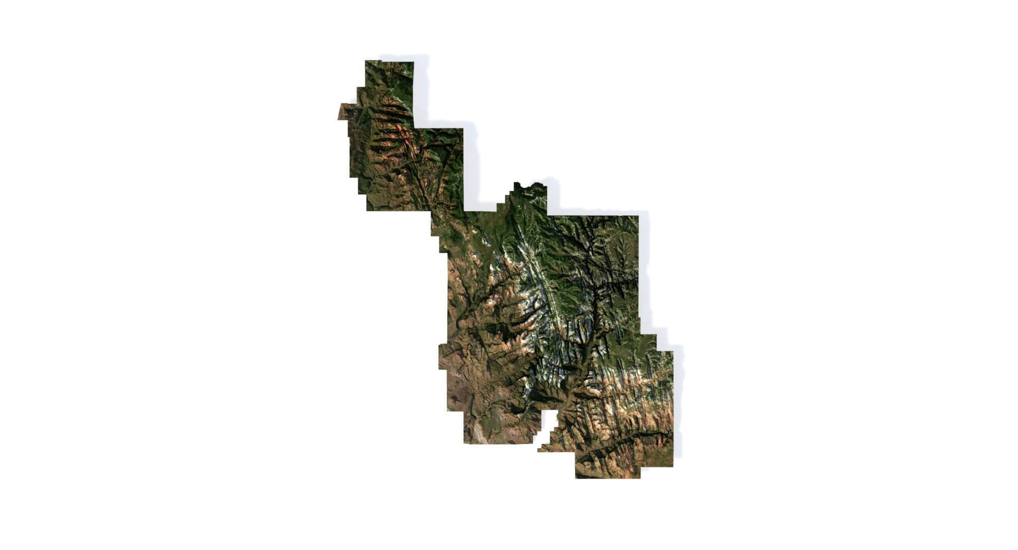 Zion National Park 3D Map by Shustrik
