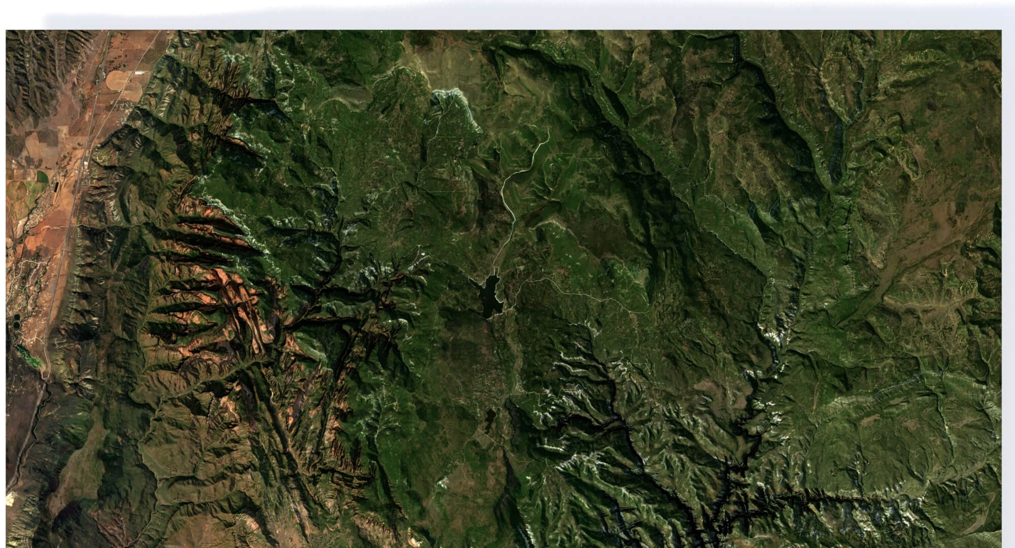 Zion National Park 3D Map by Shustrik
