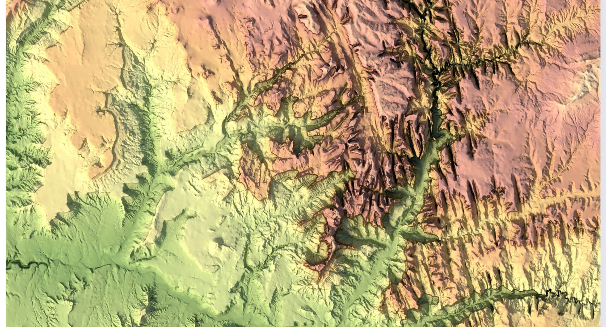 Zion National Park 3D Map by Shustrik
