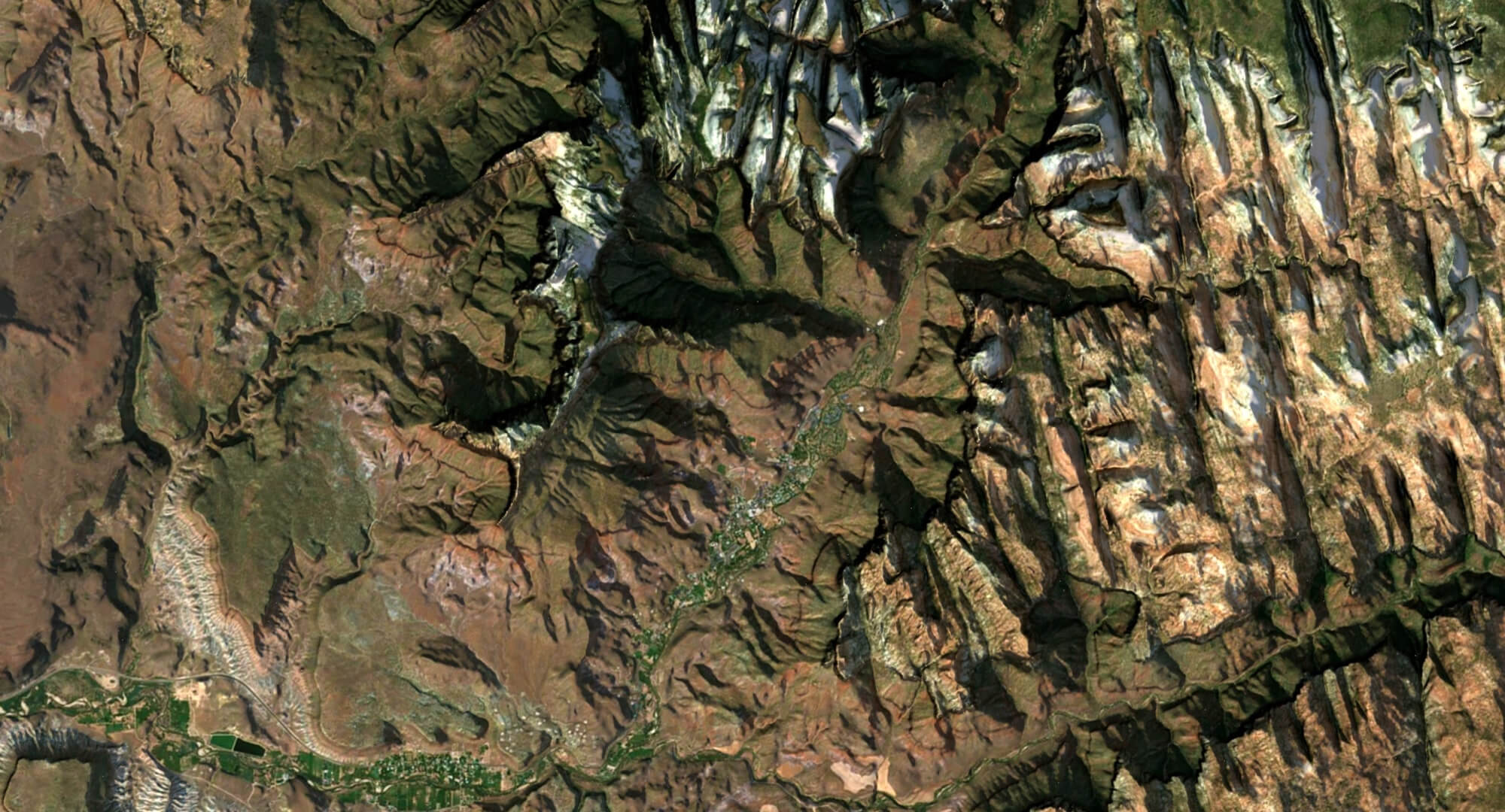 Zion National Park 3D Map by Shustrik