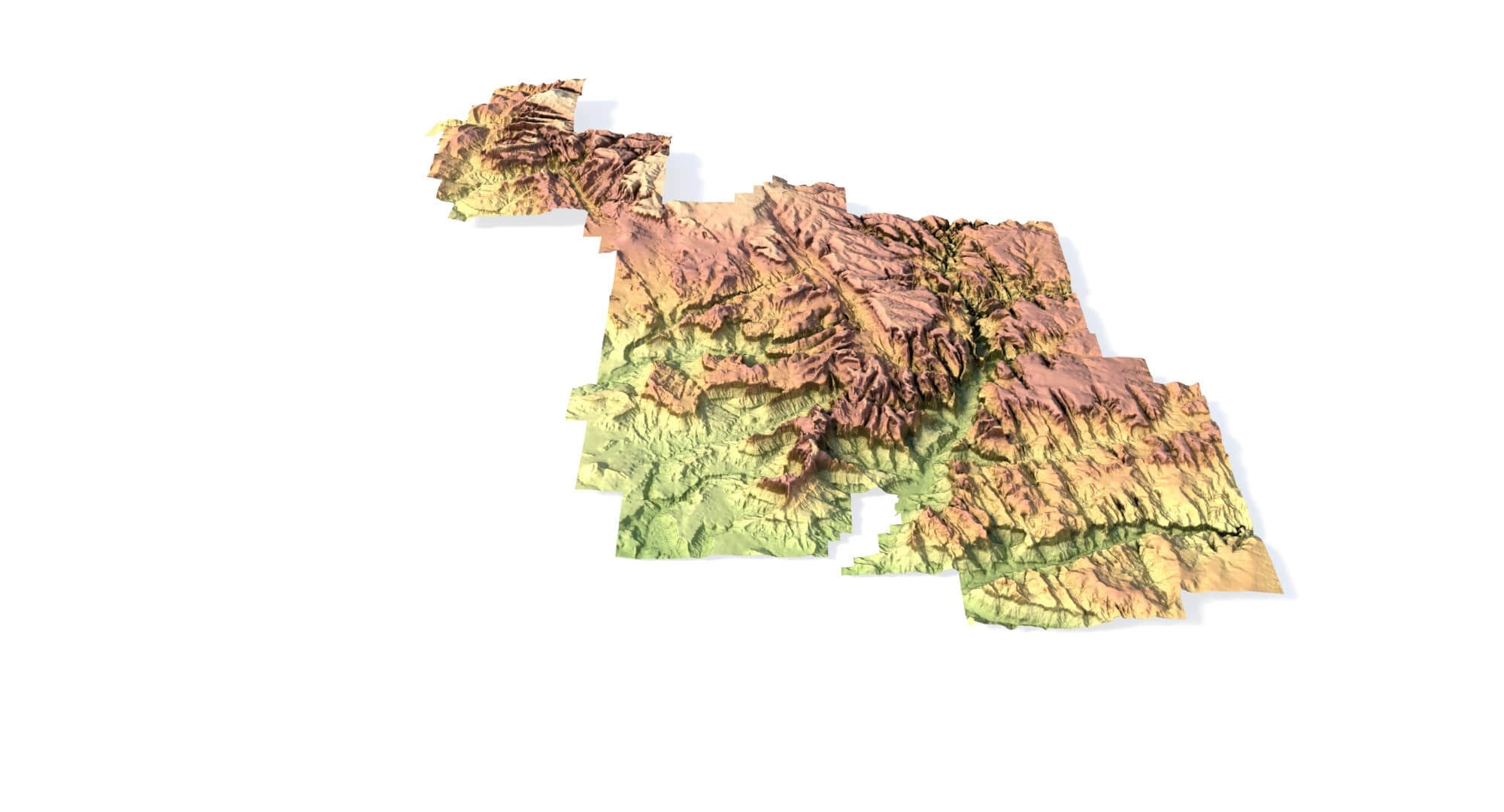 Zion National Park 3D Map by Shustrik