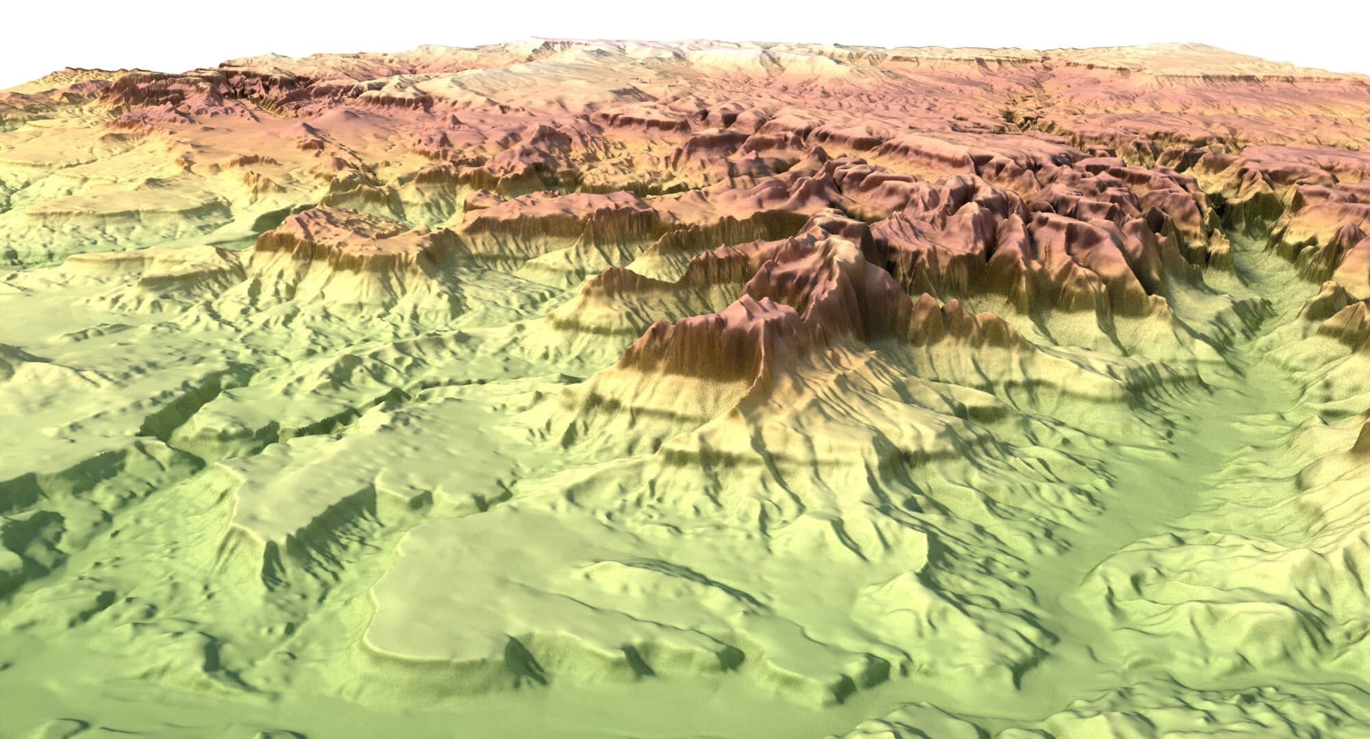 Zion National Park 3D Map by Shustrik