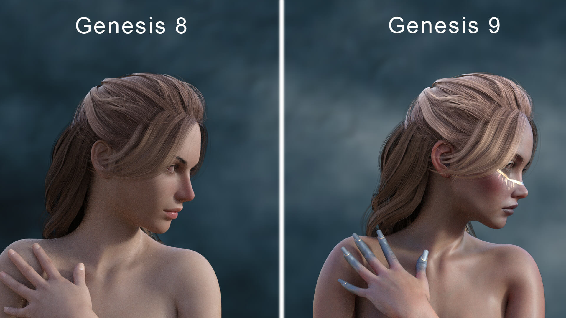 Chloe Hair for Genesis 8, 8.1 and 9 - Daz Content by Signature Studio