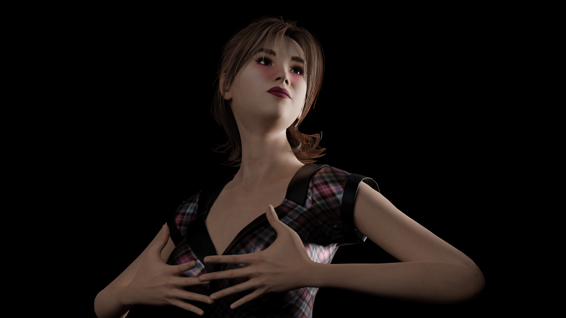 Beautiful Girl 3d Render Renderhub Gallery