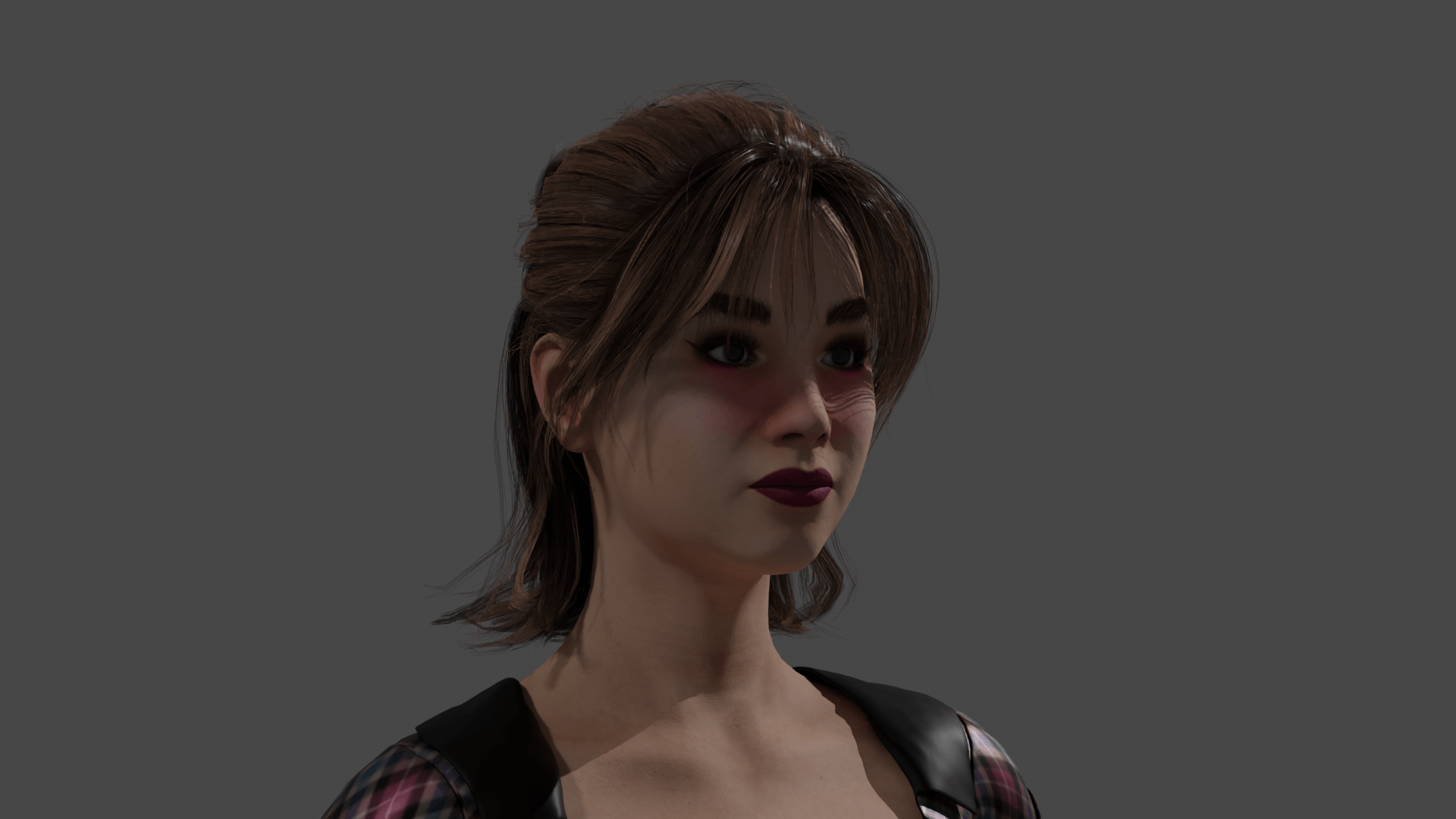 Beautiful Girl 3D Render, Digital Art by Signature Studio