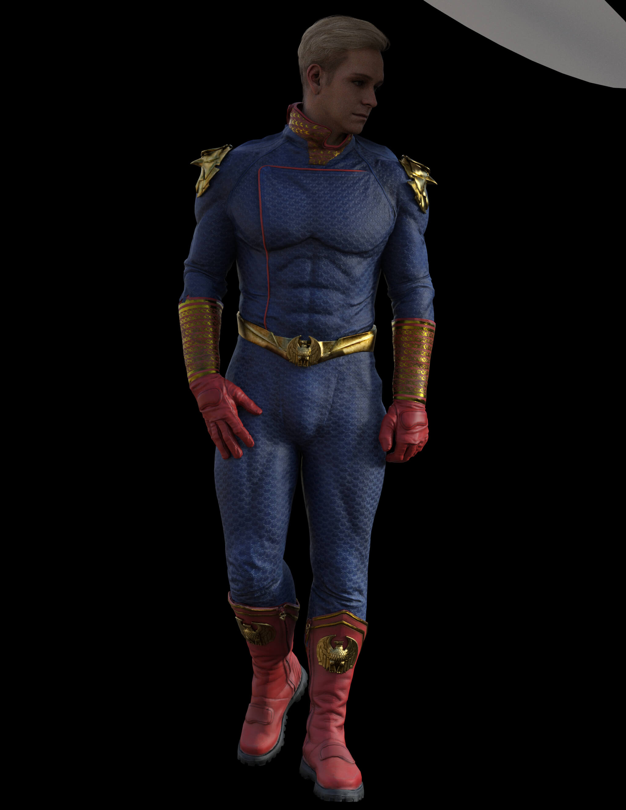 Homelander Character, Hair & Costume Bundle by Signature Studio