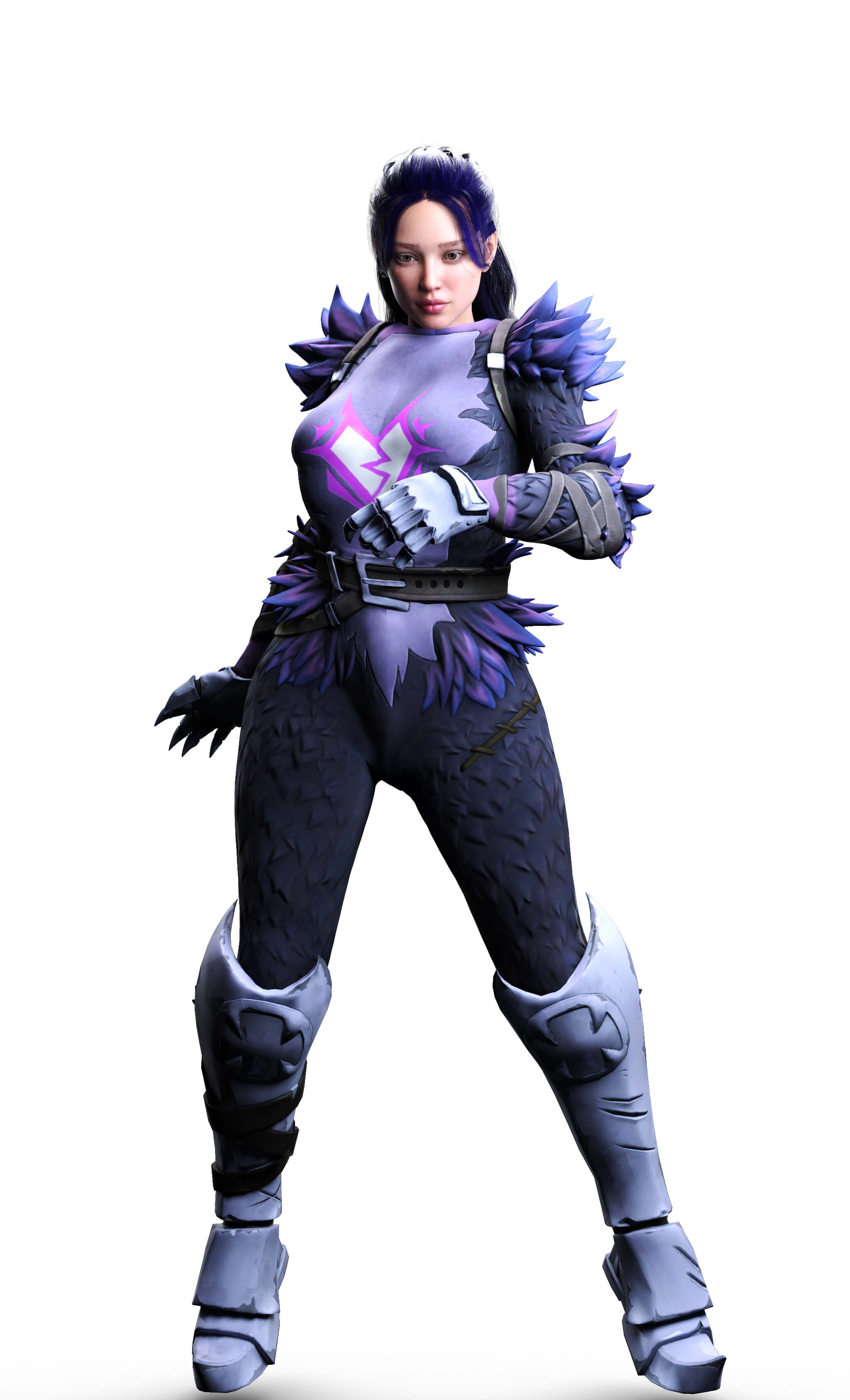 D-Force Raven Team Leader(Fortnite) Outfit G8 & 9 Female Daz Content by ...