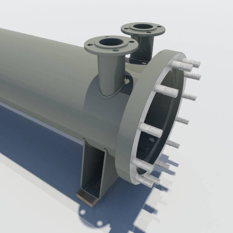 Heat Exchanger - 3D Model by Siio