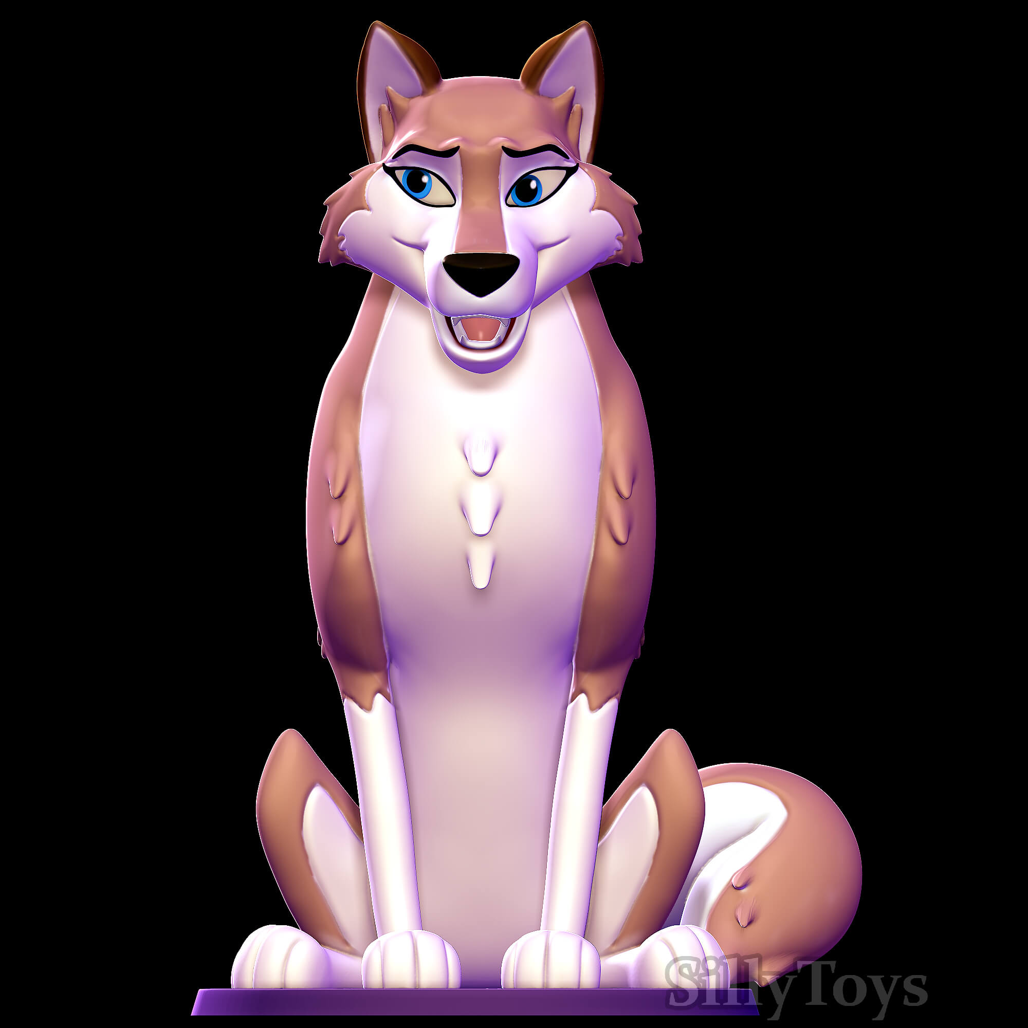 Aleu - Balto 3D Model by SillyToys