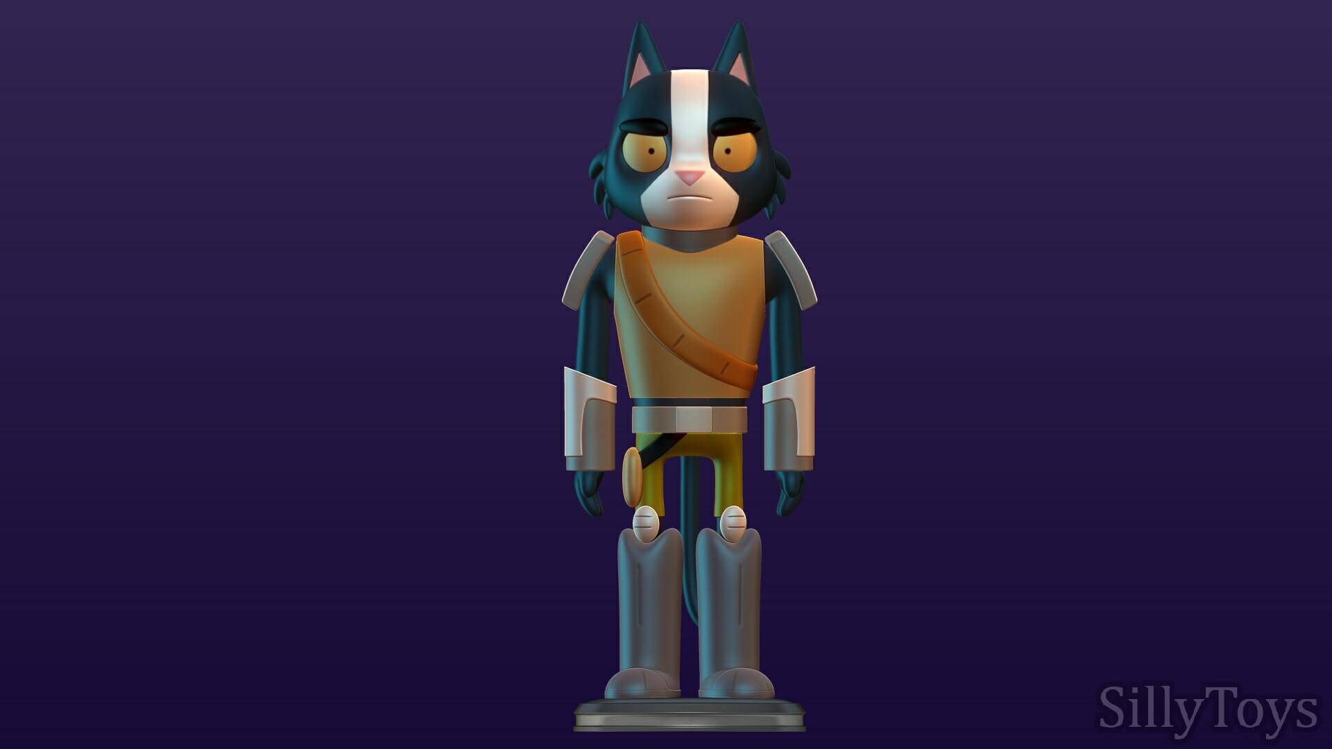 Avocato - Final Space 3D Model by SillyToys