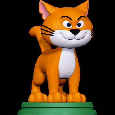 Azrael - Smurfs 3D Model by SillyToys