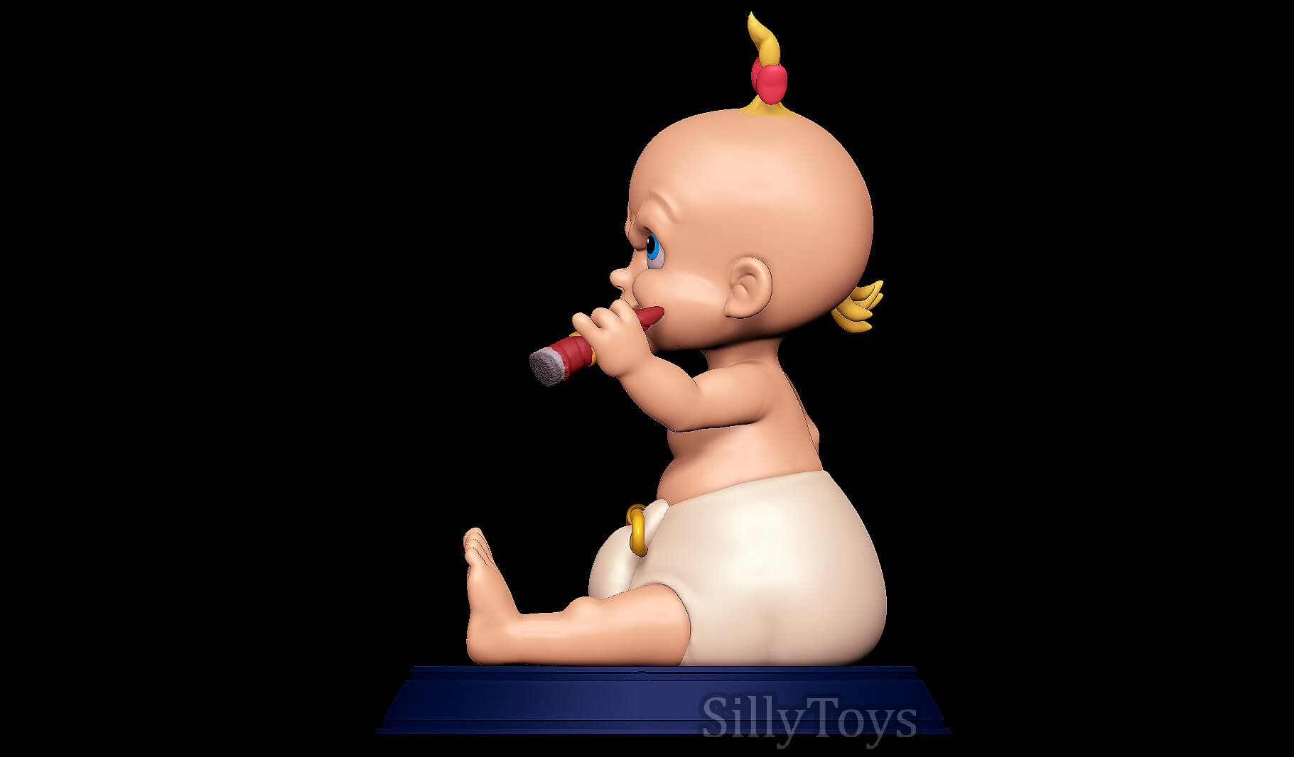Baby Herman - Who Framed Roger Rabbit 3D Model by SillyToys