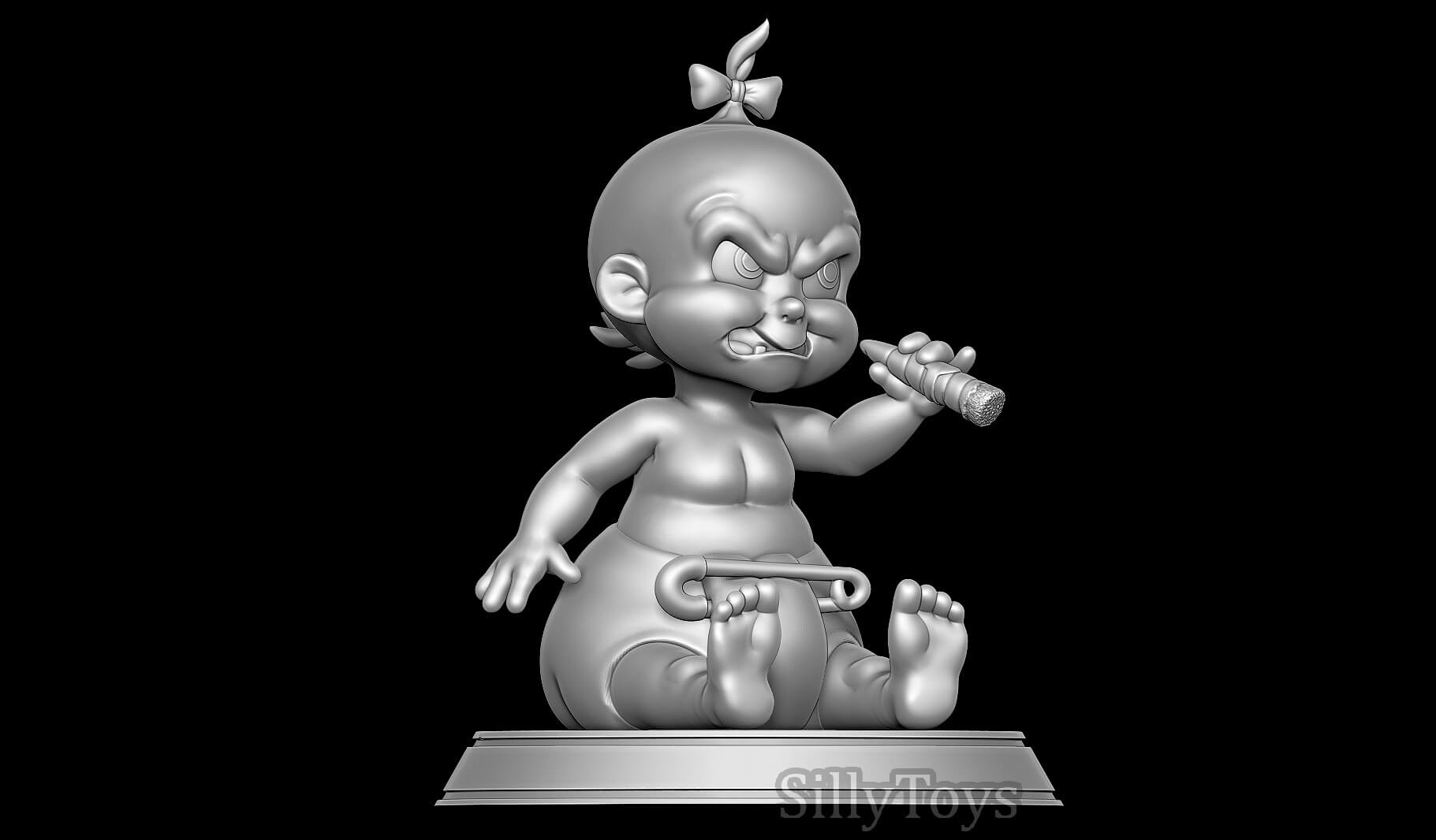 Baby Herman - Who Framed Roger Rabbit 3D Model by SillyToys