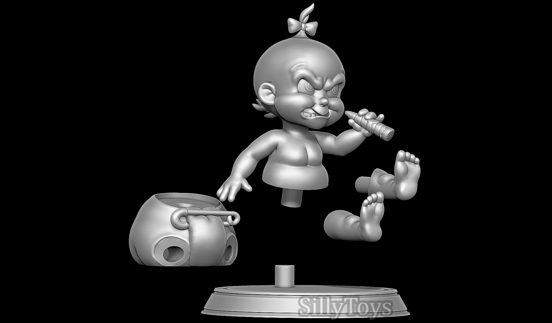 Baby Herman - Who Framed Roger Rabbit 3D Model by SillyToys